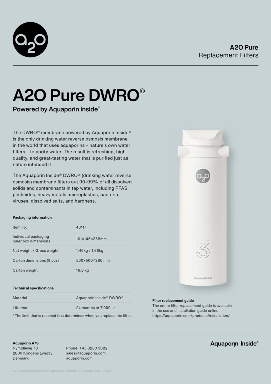 Aquaporin Resource Forum - Aquaporin